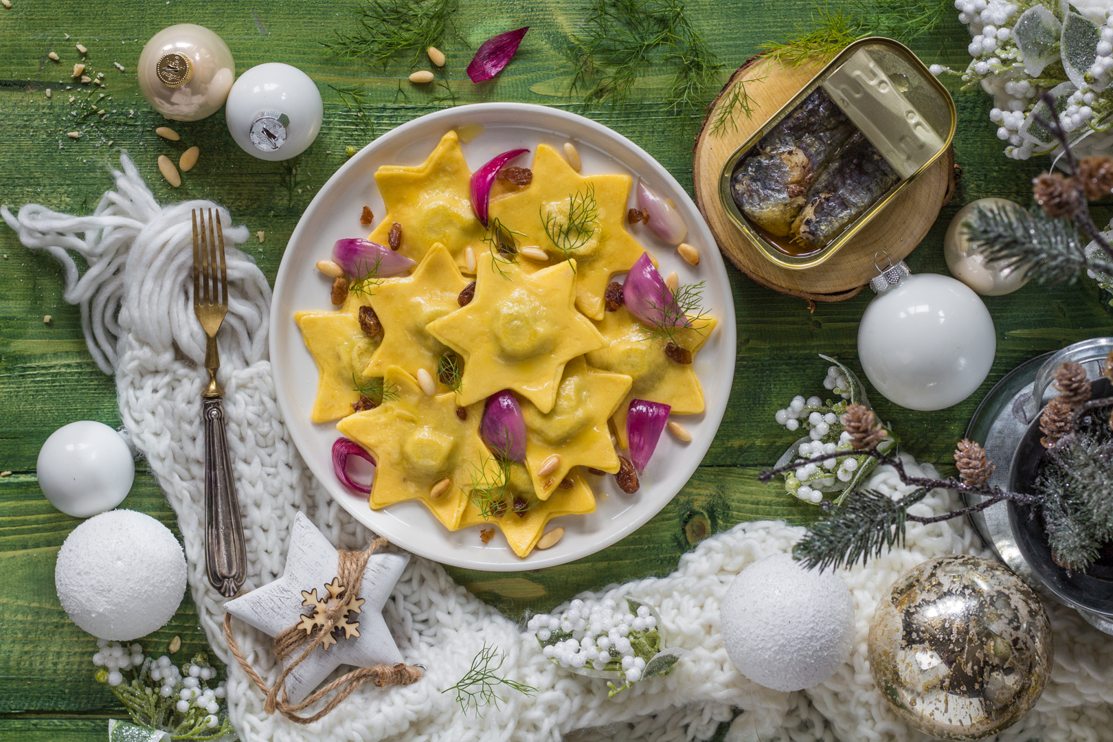 Ravioli a stella con sardine in agrodolce - deliziosi e perfetti per le ...